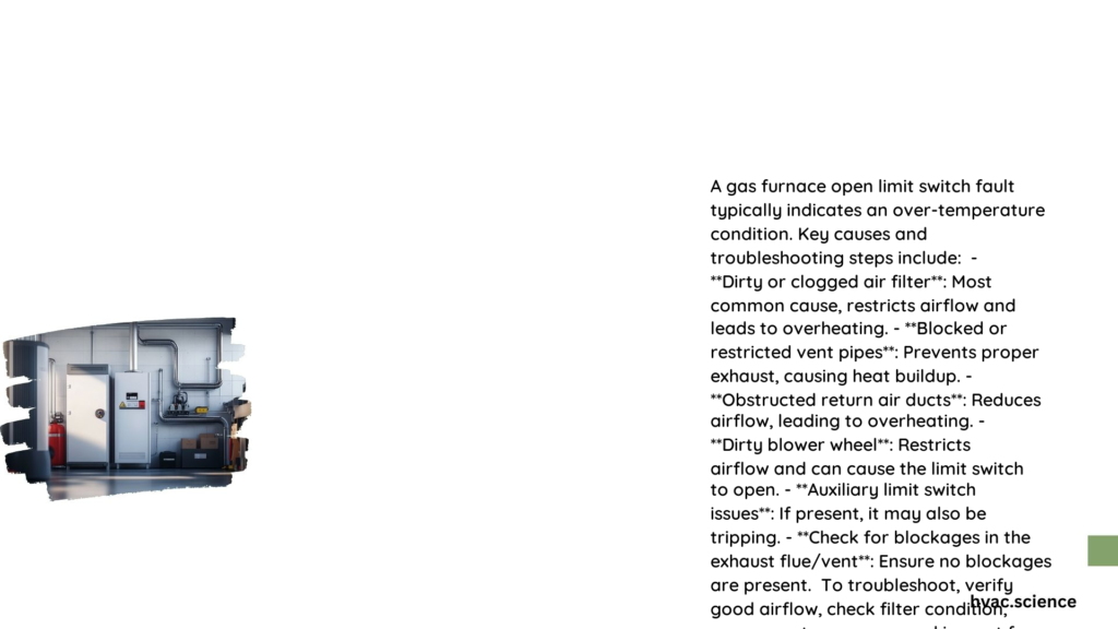 Gas Furnace Open Limit Switch Fault - hvac.science
